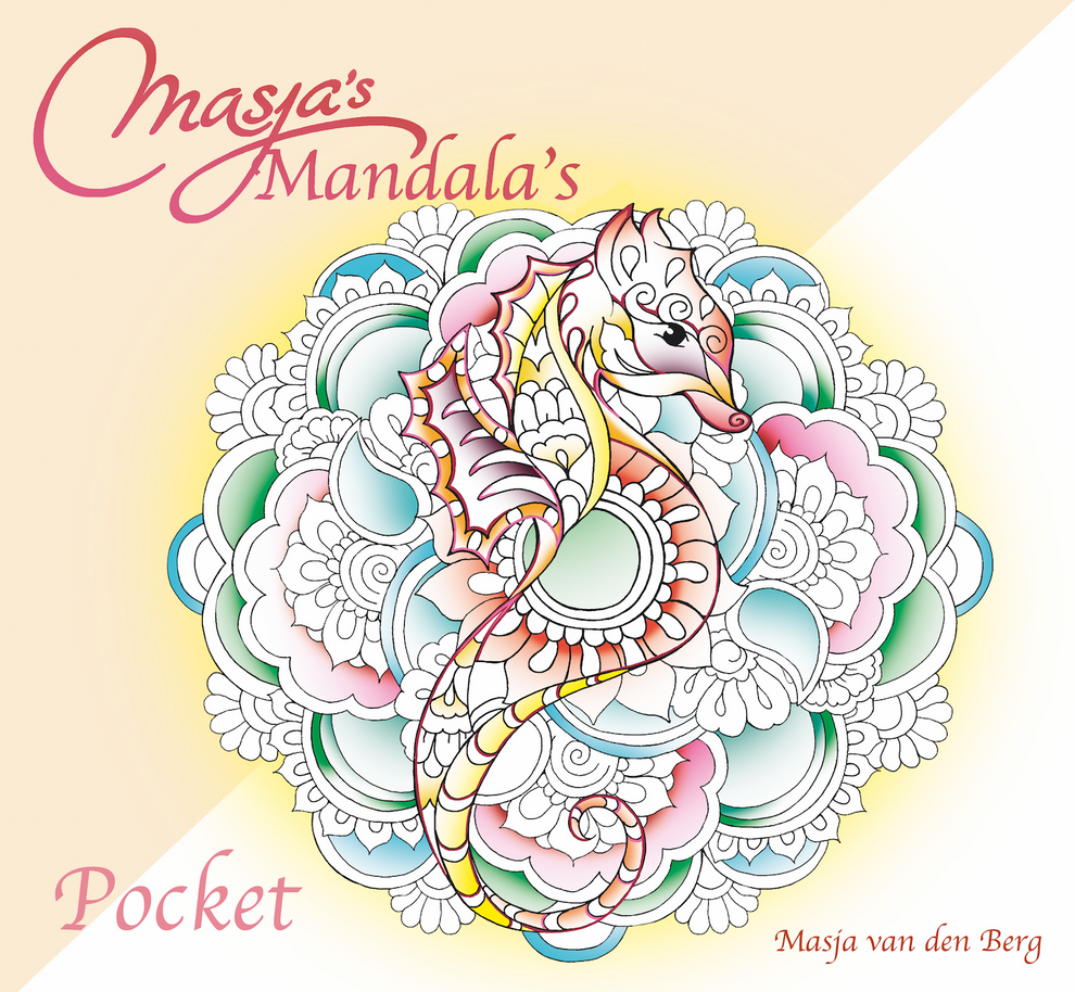 Masja's Mandalas – Pocket coloring book for adults & teens – Masja van ...